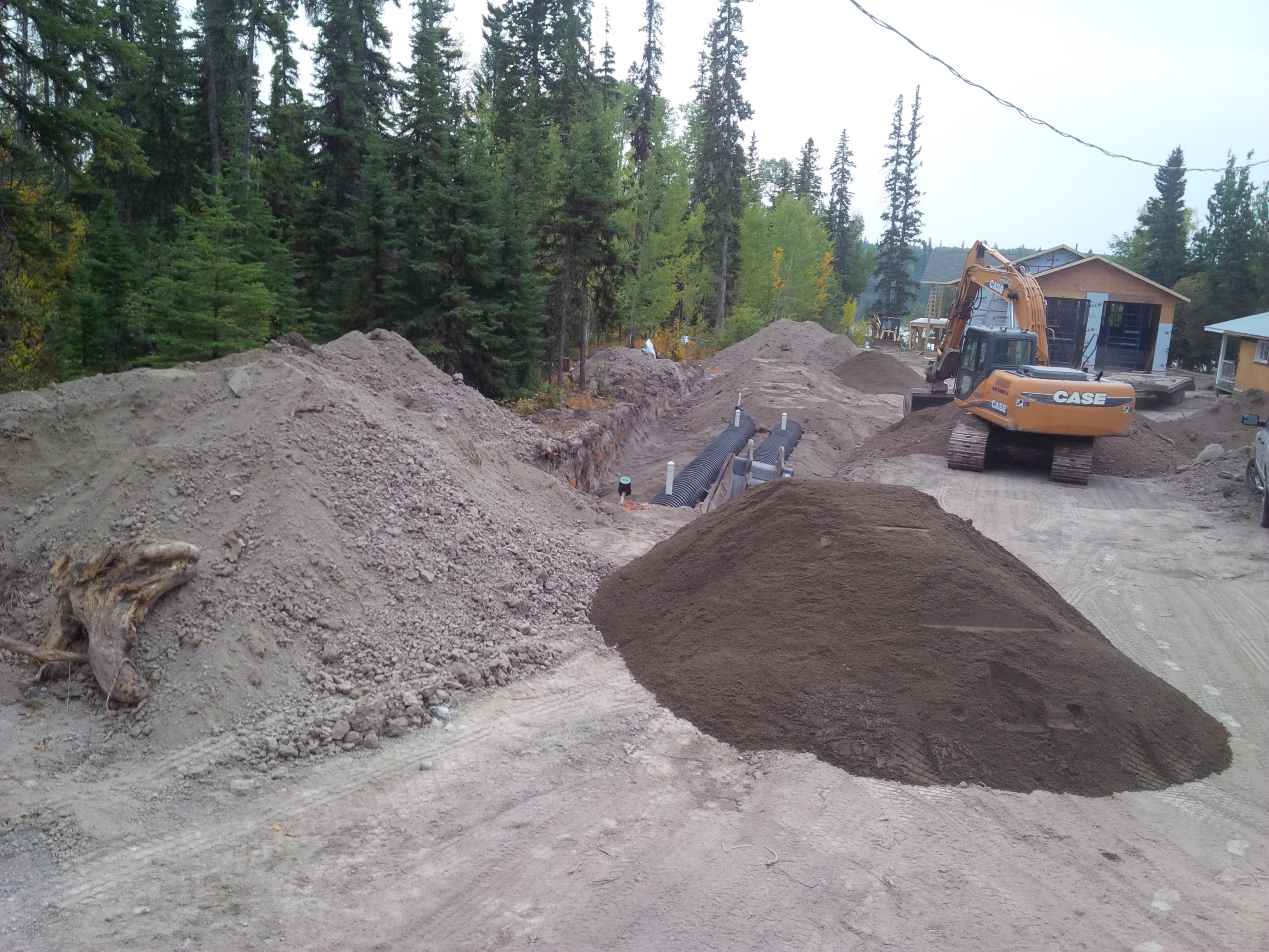 Sand mounds,septic tank, septic | Onsiteinstallations.ca